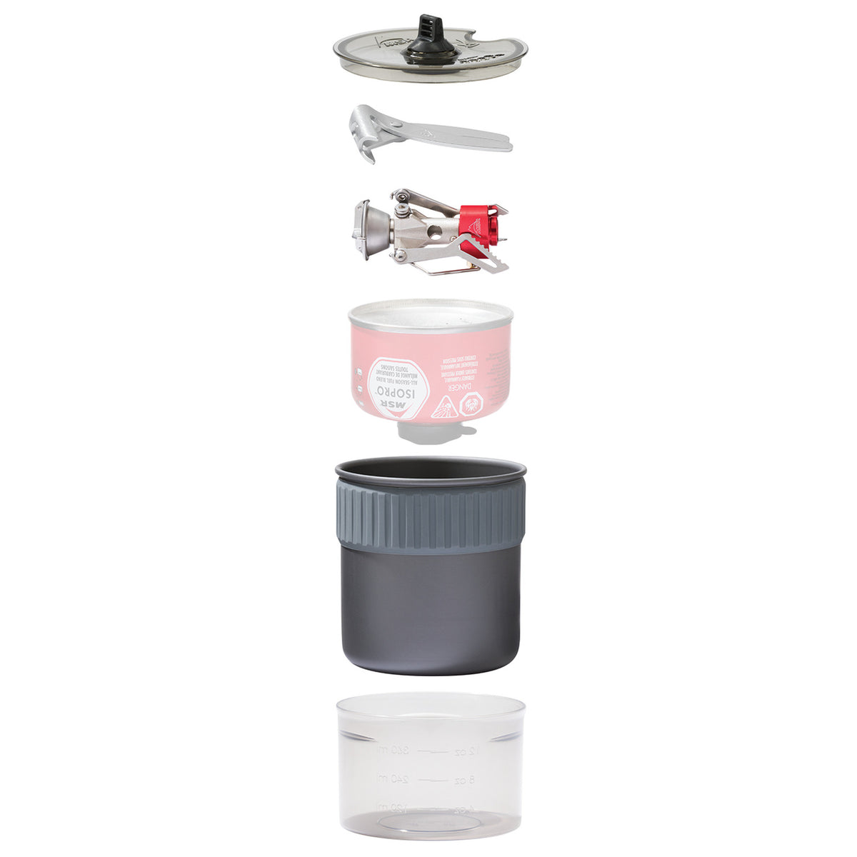 Gāzes deglis un katls MSR PocketRocket® 2 Mini Stove Kit – Veikals Ceļotājs