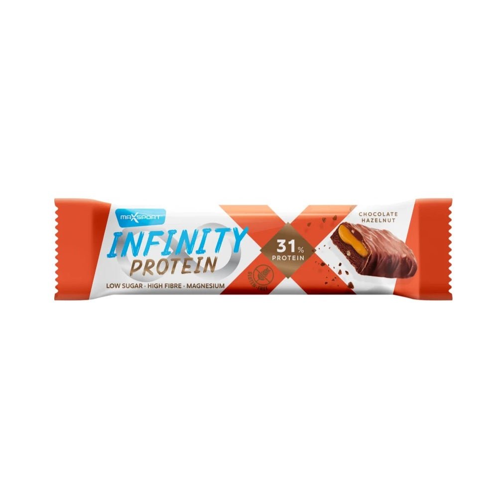 Proteīna batoniņš Max Sport Infinity Protein šokolāde un lazdu rieksti ...